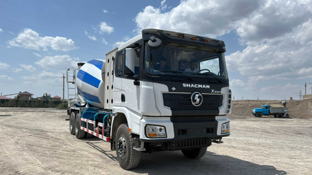 Миксер SHacman метан 10 куб 6х4 италия мотор