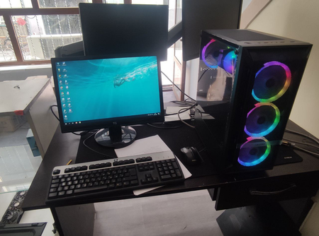 i7 kompyuter komplekt. i7 компьютер 19 манитор 8гб озу