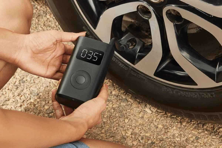 Портативный насос Xiaomi Portable Electric Air Compressor 1S(ГАРАНТИЯ)