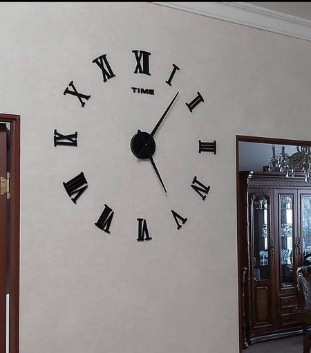 Настенные часы 3D  120 sm  devor soatlar (оригинал)