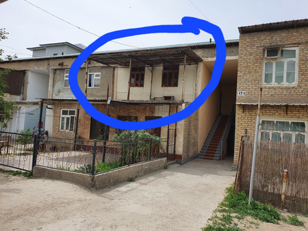 2 хонали гиштли квартира сотилади