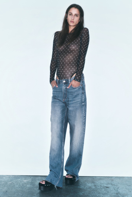 Боди в горошек Zara