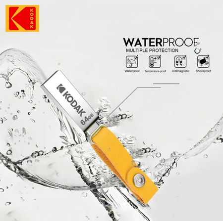 Флешка USB 64 Гб, фирменная , высокоскоростная , Usb Flash KODAK