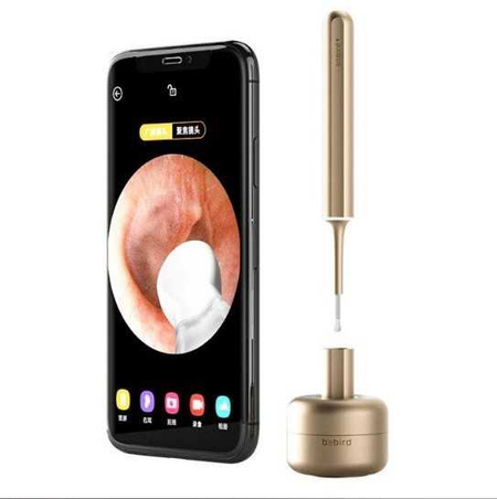 Умная ушная палочка Xiaomi Bebird Smart Visual Ear Stick X17 Pro Gold