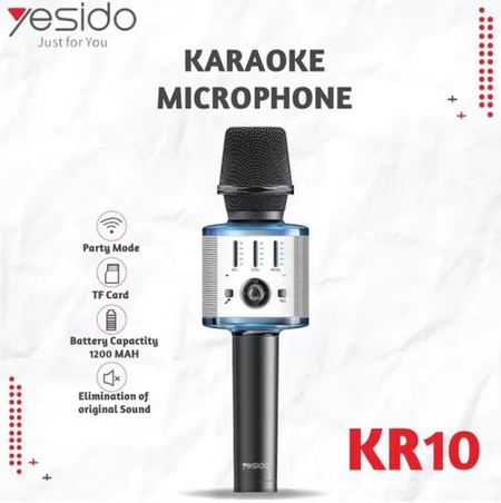 Беспроводной караоке-микрофон Yesido KR10