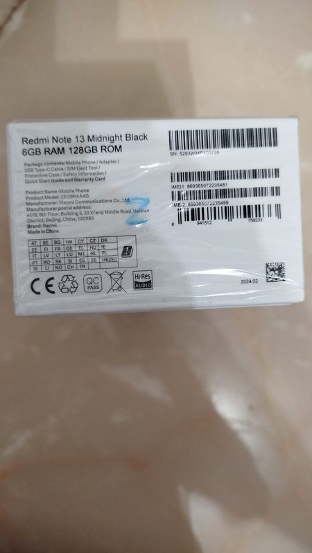 Xiaomi redmi note 13
