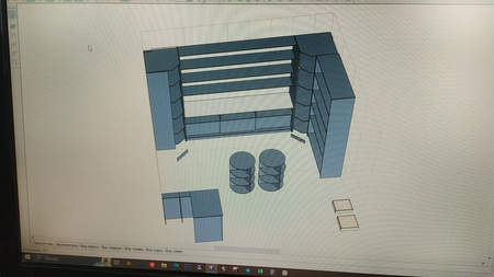 Dukon uchun mebel