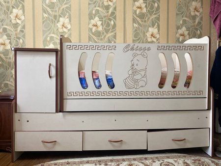 Детский шкаф кровать