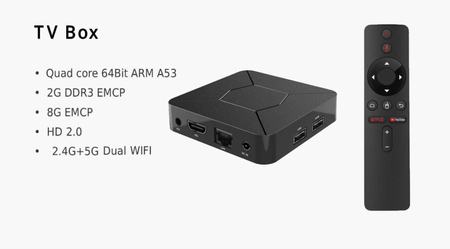 Q5 smart box. Android tv box 300000
