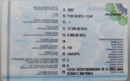Isuzu sotiladi faqat naxtga