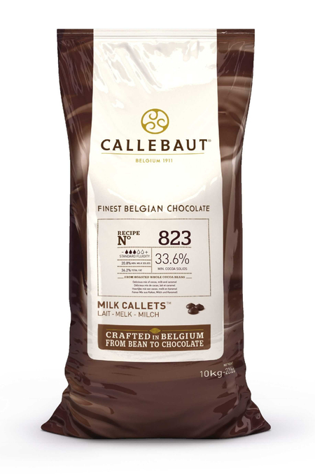 Бельгийский шоколад, Callebaut Молочный 823 - 33,6%