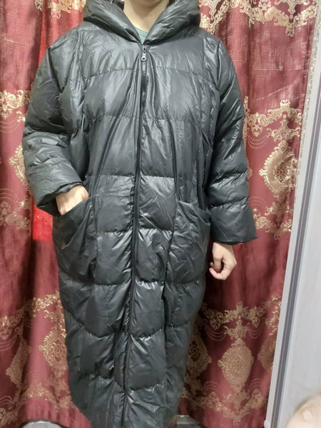 Продам новый пуховик оверсайз размер 52