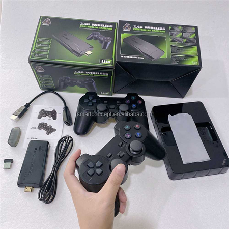ДОСТАВКА! Игровая приставка Game Stick M8 Lite 4K 64GB + 2X Gamepad