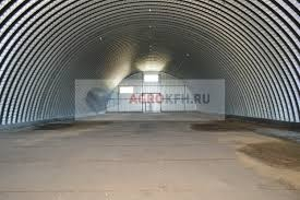 бескаркасный ангар