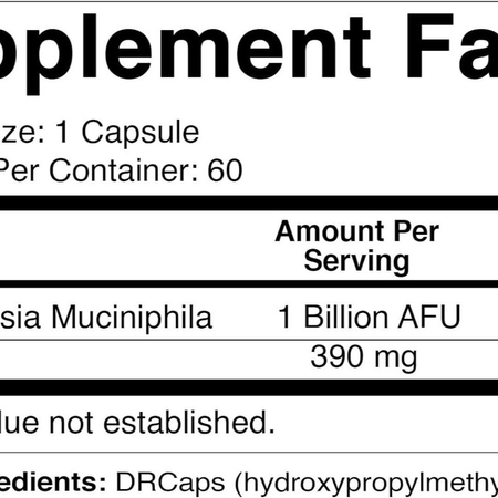 Vitamatic Akkermansia Muciniphila Здоровье кишечника - 60 капсул DR