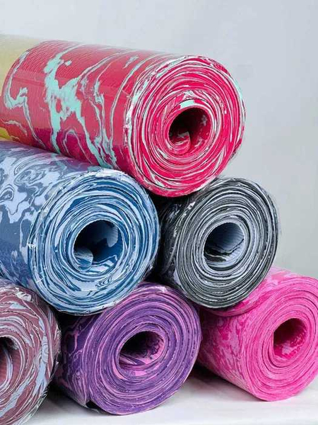 Мат. Коврики для Фитнеса и Пилатеса. Fitness mat! Сумка в ПОДАРОК!