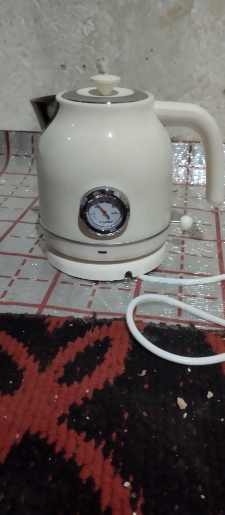Чайник с датчиком температуры Qcooker Retro Electric Kettle (QS-1701)