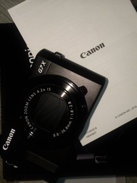 Canon G7X mark ii