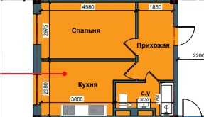 МЕГА ЧЕГИРМА! Назарбекда 1 хонали уй 16200$ НБ159217