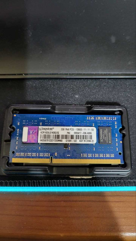 Память ОЗУ (RAM) 2GB 1Rx8 PC3L 12800S