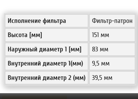 MB Atego фильтр масляный