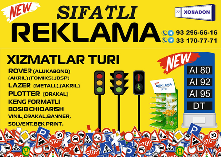 Reklama Baner xizmati
