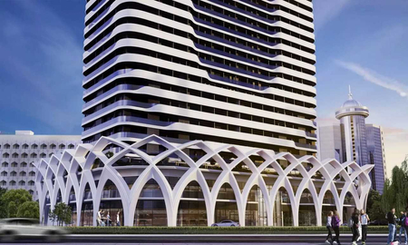Премиум ЖК U-TOWER 1-комнатная 35,6кв.м. 15/26. (ARG)
