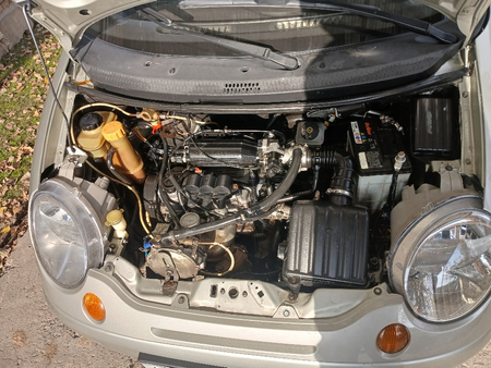 Matiz 2 pazitsa metan gaz