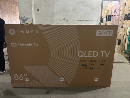 Телевизор IMMER Q86F11 Qled Smart 4K Google tv