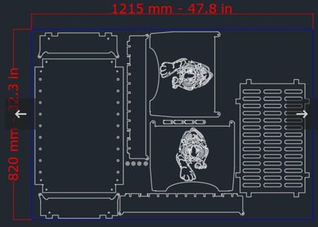 1.5 mm barbeque dxf