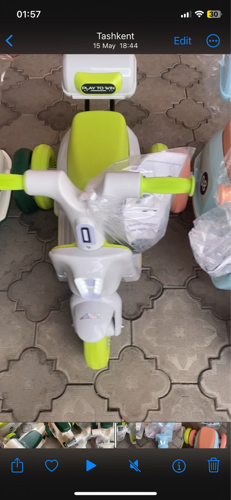 Bolalar Motosikl 7 yoshgacha, детский мотоцикл подарок для детей!!!