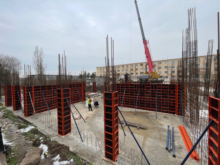 Опалубка телескопическая стойка балка фанера