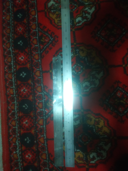 Линейка металлическая