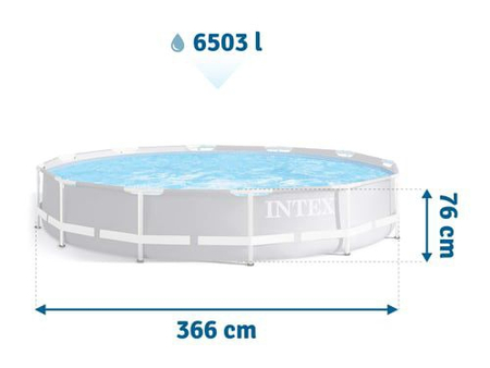 INTEX 366×76 бассейн каркасный BASEYN стойка бассейн  366×76