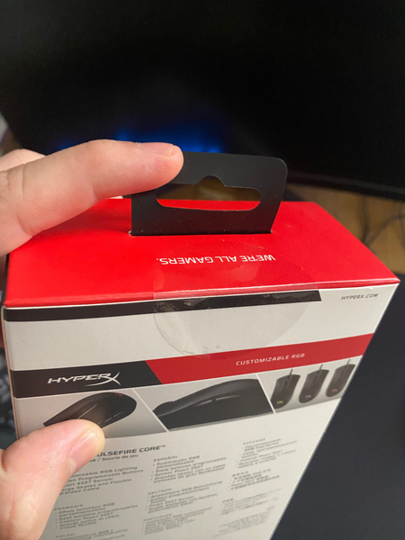 Hyperx Pulsfire Core customizable Rgb