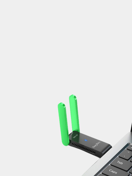 Wi-fi адаптер 2.4 GHz, 5 GHz 1400 MB/s, 5DB антенны, сетевой адаптер