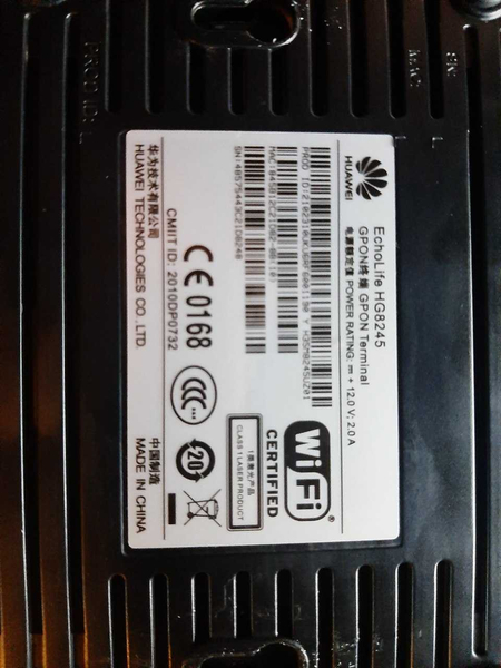 Gigabit Gpon Router HUAWEI HG8245