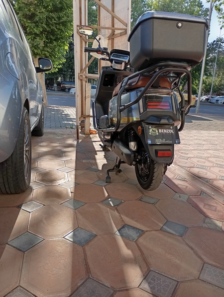 Elektro skuter obmen benzinga