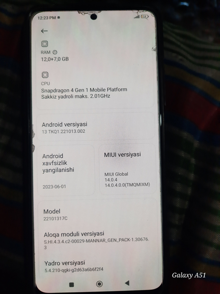 Redmi Note 12 R pro 256