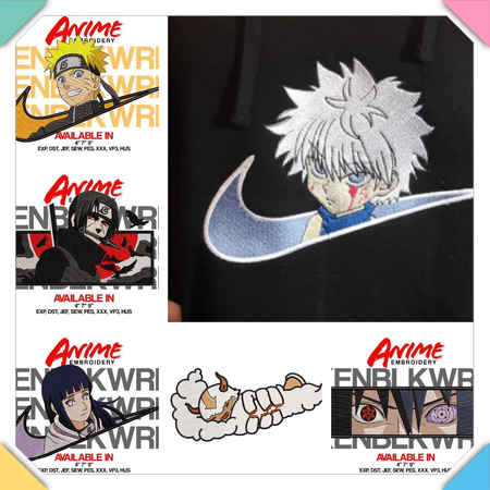 Anime креативная вышивка!