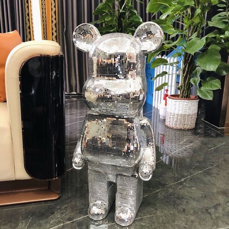 Мишка bearbrick bling