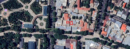Земля в центре города