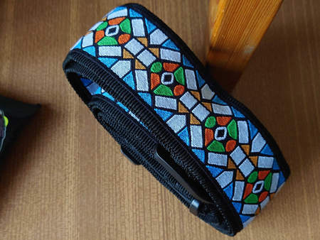 Ремень для гитары D’Addario NYLON WOVEN GUITAR STRAP Stained Glass