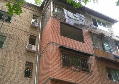 Балкон кладка терамиз Решётки урнатамиз
