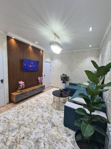 ^LUX Квартира 1в2/3/4 метро М.Улугбек. Мебель и техника
