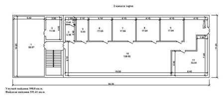 Здание на м.Тузель 2-этажа 880 м² можно этажи и подвал по отд 2-линия