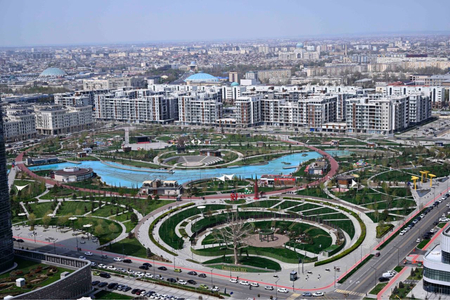 Tashkent City Новостройка Nest One 2 комнаты 25 этаж, 53м2.Вид на Парк