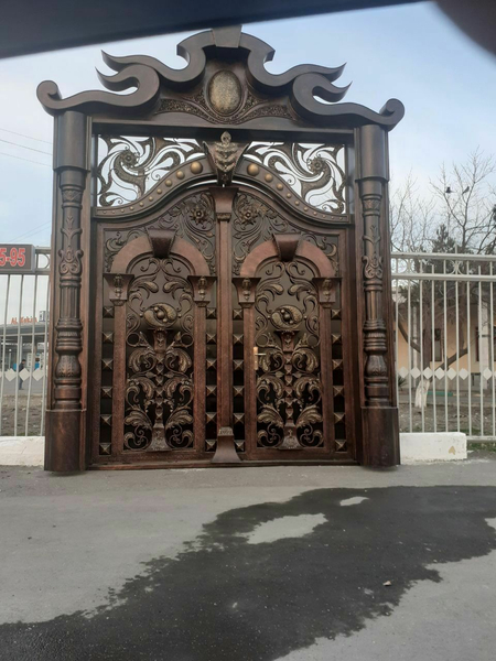 Reshotka darvoza naves yasaymiz.Razmer olish va urnatib berish BEPUL