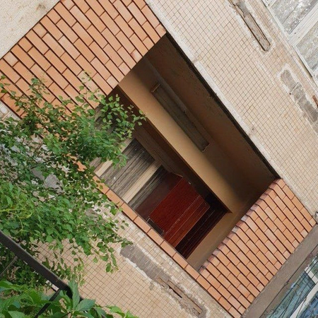 Балконга гишт терамиз кладка балкон