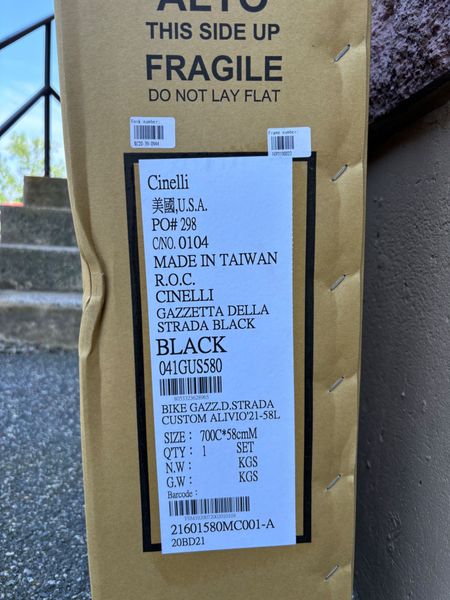 Gazzetta della Strada 2021 CINELLI